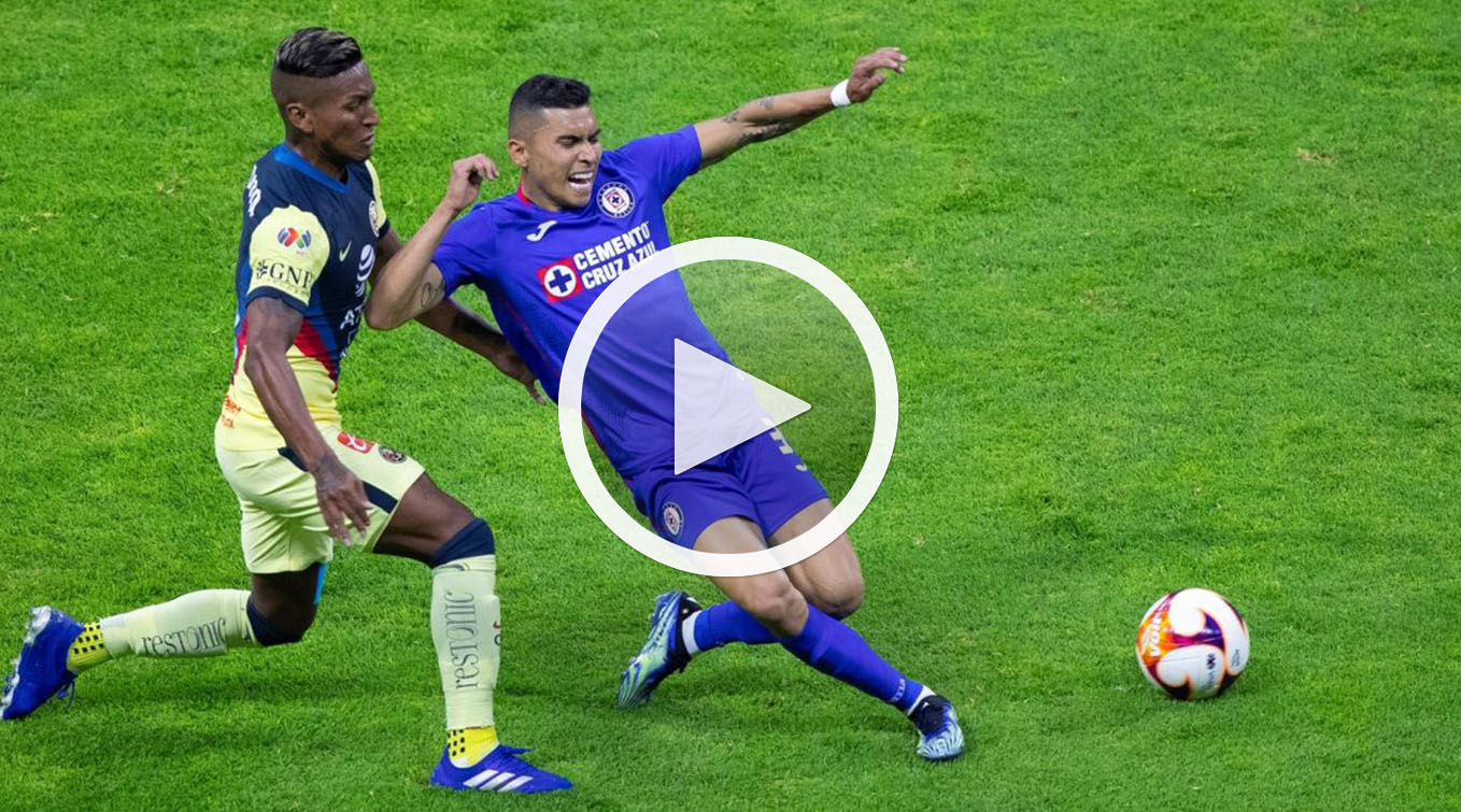 Cruz Azul vs América 31 de Octubre 2021