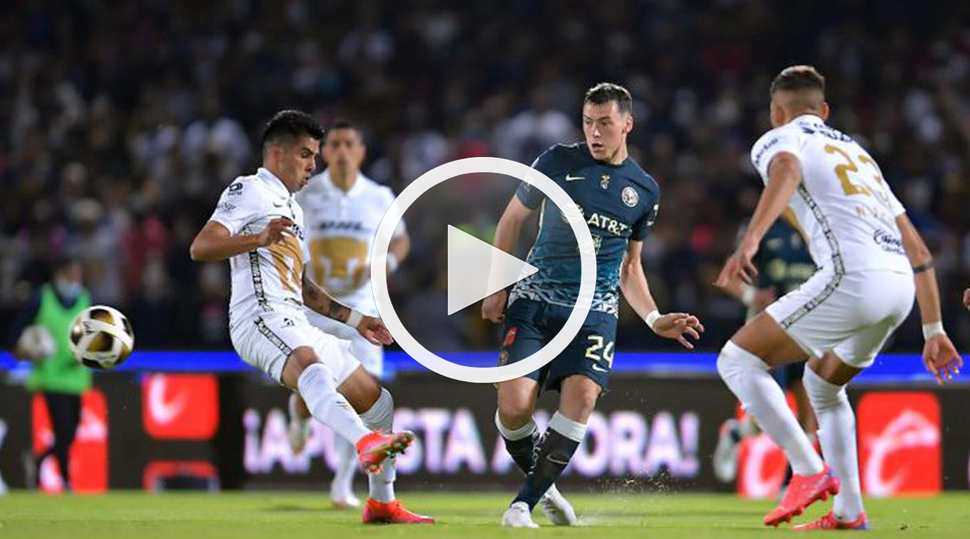 Pumas vs América Clasico Capitalino 13 de Agosto 2022